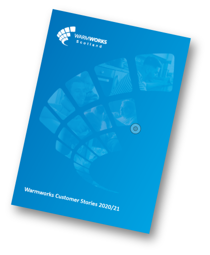 Mrs F • Warmworks • Bringing warmth to homes and communities.